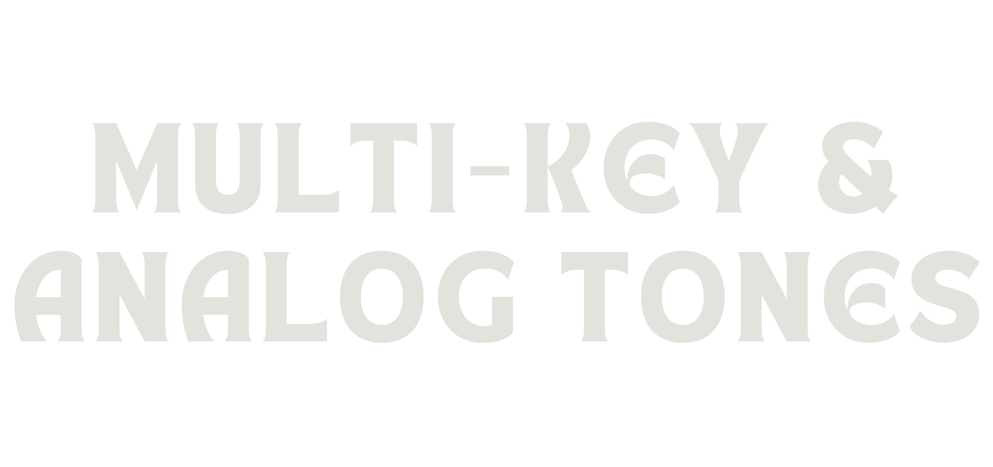 Coding Files V3 Keyon And Keymajor Echotone